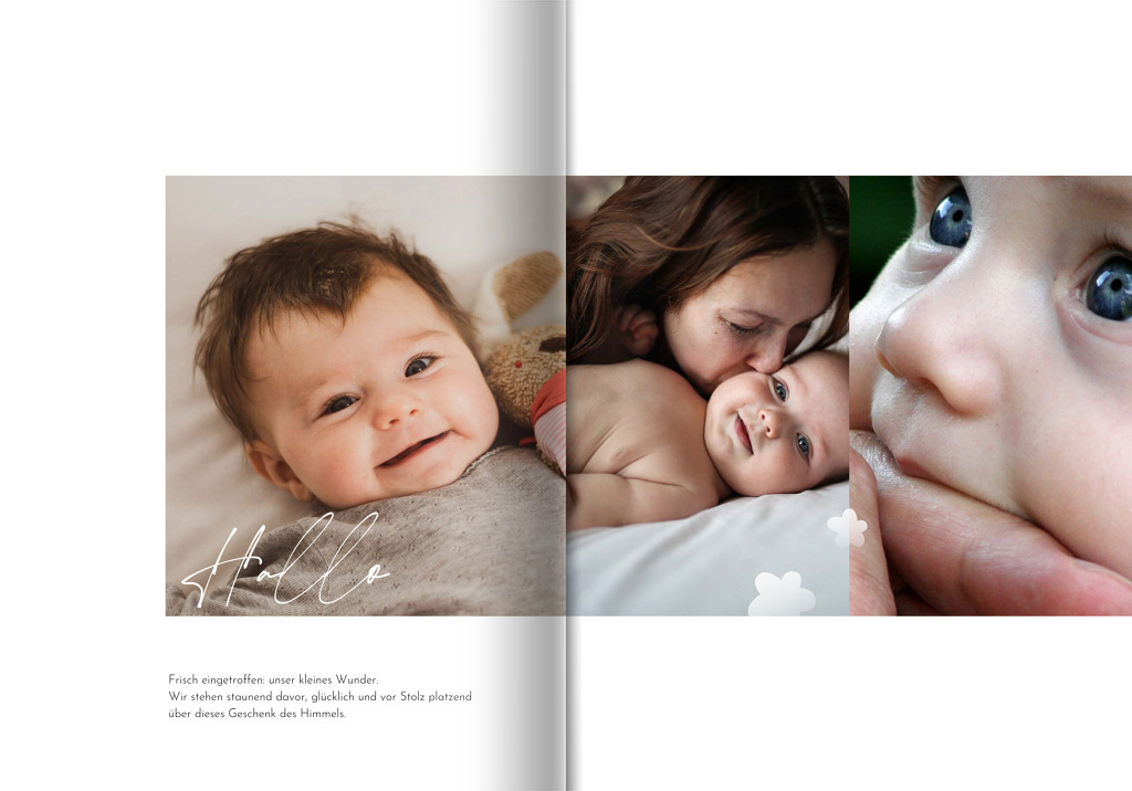 Mini Fotobuch gestalten | kartenliebe.ch